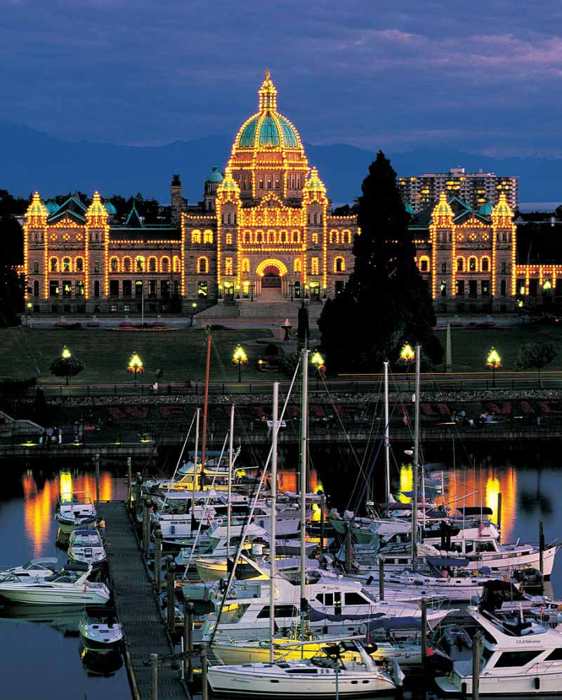 10 VICTORIA LANDMARKS IN CANADIAN GHOST CITY - Tourism over the World